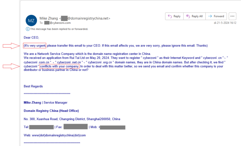 Uncovering Chinese Domain Name Scams: Investigation And Key Findings