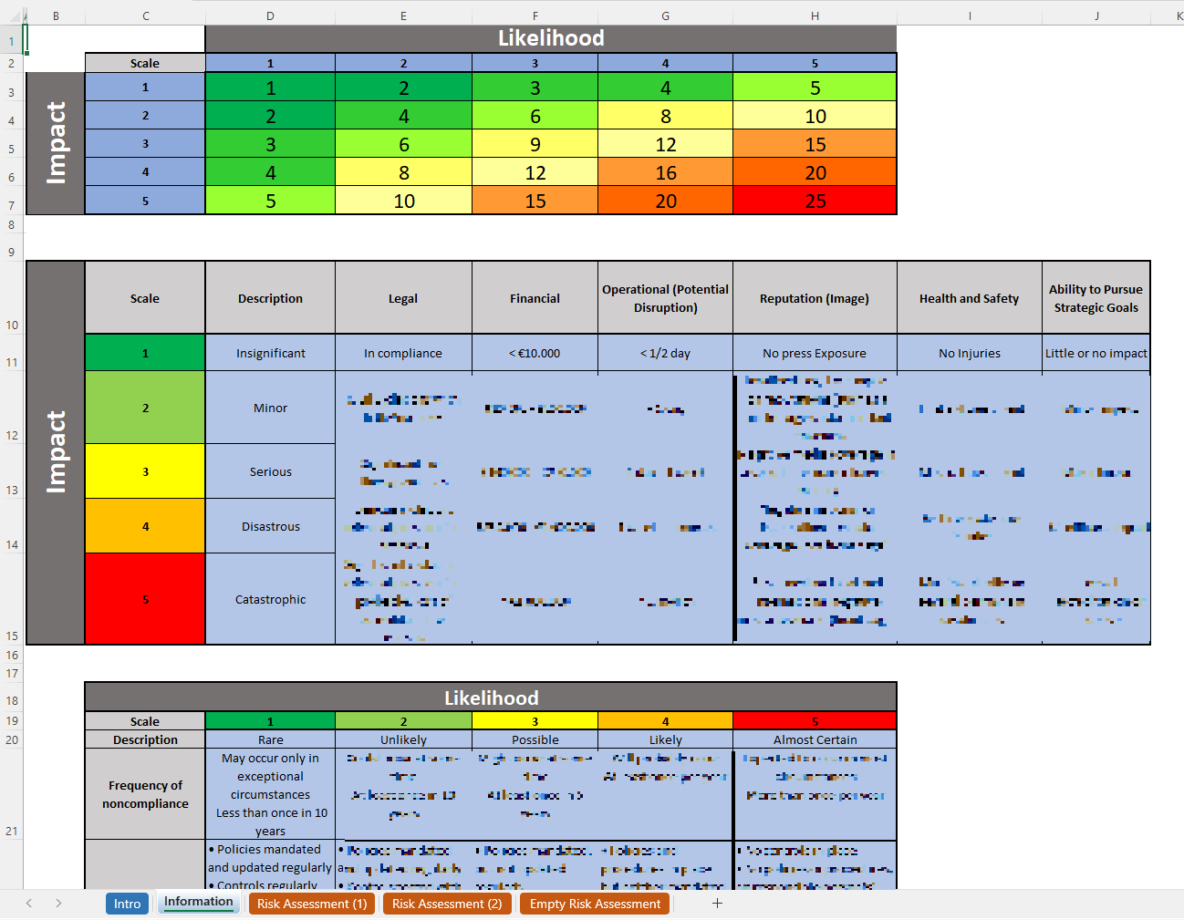 Iso 27001 Excel Infoupdate